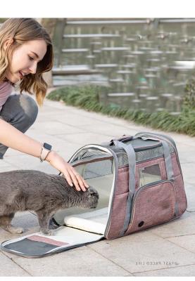 China Lightweight Pet Carrier Travel Bag 19x11x11 21x13x13 18x14x8 18x11x11 18.5 Long X 8.5 High X 13.5 for sale