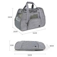 China Lightweight Pet Carrier Travel Bag 19x11x11 21x13x13 18x14x8 18x11x11 18.5 Long X 8.5 High X 13.5 for sale