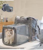 China Oxford Fabric Zipper Closure Outdoor Pet Carrier Bag For Cats And Dogs for sale