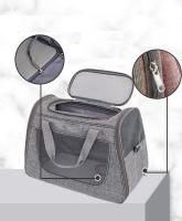 China Oxford Fabric Pet Travel Carrier Bag Strong Heavy Duty Dog Friendly Trolley Bag for sale