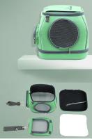 China Strong Heavy Duty Dog Friendly Pet Carrier Travel Bag For Small Middle Size Pet Animals for sale