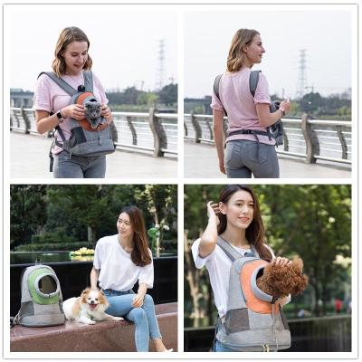 China Outdoor Breathable Pet Carrier Travel Bag For Cats And Dogs for sale