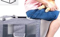 China Foldable Breathable Dog Cat Pet Carrier Bag For Travelling for sale