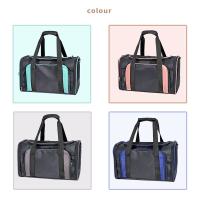 China OEM / ODM Custom Expandable Pet Carrier Clear Breathable Pet Cat Bag For Travel for sale
