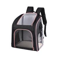 China Customization Pet Dog Cat Travel Carrier Backpack With Breathable Mesh for sale