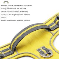 China Oxford Fabric Adjustable Pet Dog Harness Comfortable Durable For Outdoor for sale