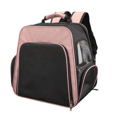 China Pet Carrier Oxford Cloth Cat Carrier Backpack Customization Breathable And Comfortable for sale