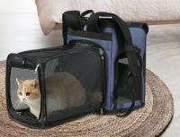 China Luxury Cat Shoulder Bag Travel Expandable Multi Function Pet Carrier Backpack for sale