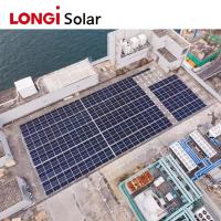 China Longi Mono Bifacial Solar Panel 450W LR4-72HPH-450M Half Cell 20.7% Efficiency for sale