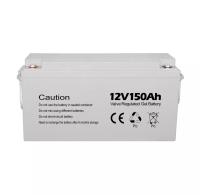 China 12V 200AH Rechargeable Gel Battery Deep Cycle Solar Storage Long Life 2218 Cycles for sale