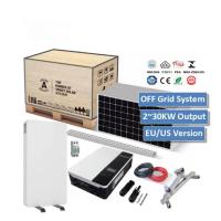 China Off Grid Solar Panel Kit 10kw 12kw 15kw 20kw Home Solar Energy System with 360W Mono Panels for sale