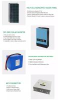 China 8kw MPPT On Grid Solar System Kit Lithium Complete RV Solar Kit for sale