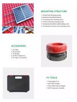 China 12kw On Grid Solar System Kit Complete Panel MPPT MC4 Pure Sine Wave For Home for sale