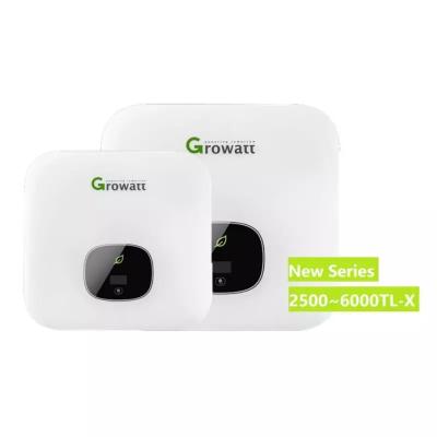 China Growatt MIN 3000TL-X 3kW 5kW 6kW Single Phase On Grid Solar Inverter for sale