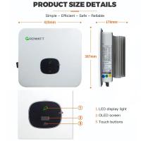 China Growatt MOD 8000TL3-XH 8kW Hybrid Three Phase Solar Inverter High Efficiency for sale