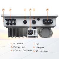 China Growatt MOD 8000TL3-XH 8kW Hybrid Three Phase Solar Inverter High Efficiency for sale