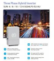 China Deye 8kW Three Phase Hybrid Inverter 8000W PV Inverter for Solar System for sale