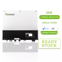 China Hybrid Growatt SPH 3000-6000TL BL-UP 5KW Solar Inverter Single Phase On Off Grid for sale