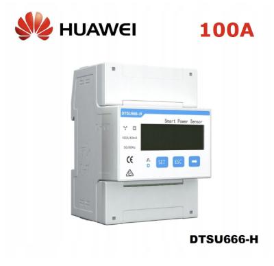 China Huawei DTSU666-H 100A Smart Meter Power Sensor Three Phase 250A 50mA RS485 Modbus for sale