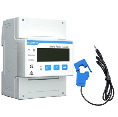 China Three Phase 100A Huawei Inverter Smart Meter DTSU666-H Solar Power Sensor for sale