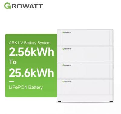 China Growatt ARK 25.6H-A1 HV 25.6kWh Lithium Iron Phosphate Solar Battery 51.2V LFP for sale