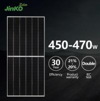 China Jinko 460W Half Cut Mono Solar Panel 445W 450W 460W 465W 182mm Perc Photovoltaic Module for sale