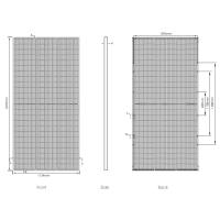 China Bifacial Mono Solar Panel 580W JKM580N-72HL4-BDV 1500V High Efficiency Module for sale