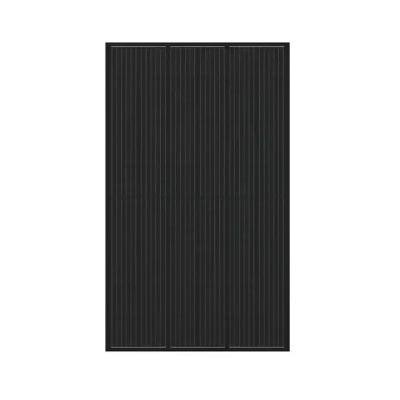 China LONGI Hi-MO 4m LR4-60HPB 375W Full Black Monocrystalline Solar Panel 182mm Half Cell for sale