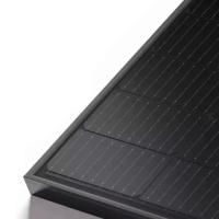 China LONGI Hi-MO 4m LR4-60HPB 375W Full Black Monocrystalline Solar Panel 182mm Half Cell for sale