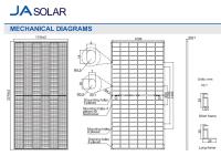 China JA Solar Half Cell Mono Bifacial Solar Panel 550W 540W 545W JAM72D30 11BB PERCIUM for sale
