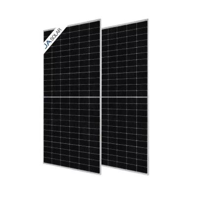 China JA Jam54S30-410/Mr Half Cell JA PV Module Solar Panel 390W 410W Black Frame Panel for sale