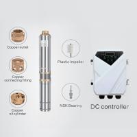 China 48V 400W Solar Water Pump 64m Head 1.7m3/h High Flow Submersible for Agriculture Irrigation for sale