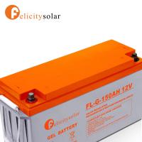 China Felicity Solar Gel Battery 12V 250Ah Deep Cycle for Solar Energy Storage System for sale