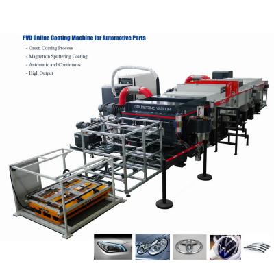 China White Vacuum Coating Machine with 50Hz Frequency SUS304 Chamber Material and 0.1-5μm Coating Thickness for sale