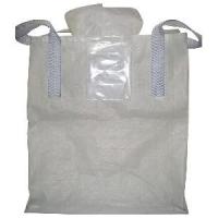 China Circular / Tubular Half Cross Corner PP Woven Big Bag FIBC Super Sack for sale