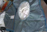 China Grey U-Panel Big FIBC UV Treated Polypropylene Bulk Bags With PE Liner for sale