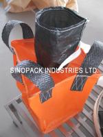 China 1000KGS Cross Corner Circular / Tube Big Bag FIBC For Granules Packing for sale