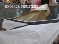 China Circular / Tubular PP Woven Big Bag FIBC With Zipper Closure Super Sack for sale