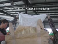 China Circular / Tubular PP Woven Big Bag FIBC With Zipper Closure Super Sack for sale