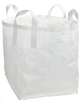 China Open Top White Jumbo Bags With Top Perimeter For Packing Agricultural Products for sale