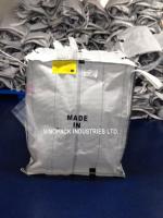 China White Conductive Big Bags , Fibc Big Bags Preventing Combustion And Explosion for sale