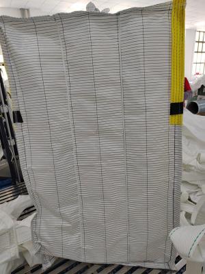 China 2 Ton Polypropylene Ventilated Breathable Baffle Bulk Bag With Excellent Chemical Resistance And Conductive Fabric for sale