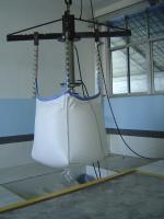 China Large 4-Panels 3000lbs circular PP UN big bag FIBC 1 Ton sling design for sale