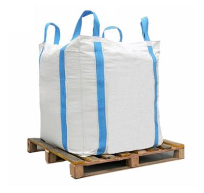 China Cross Corner Loops UN Big Bag White Static Protection for Safe Transport and Handling for sale