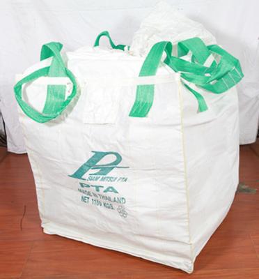 China Double Chain Stitching and 4 Corner Loops Conductive Big Bag for Conductive Packaging for sale