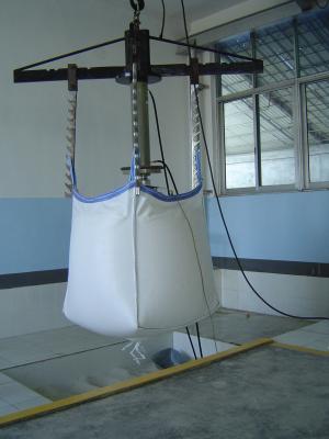 China 1000kg UN Big Bag with Duffle Top Filling Spout and Static Protection for sale