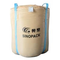 China Food Grade FIBC 100x100x120cm 4 Lifting Loops 1500kg SWL for sale