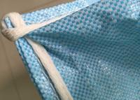 China Dangerous chemical powder 500kg anti static bulk bags CROHMIQ blue for sale