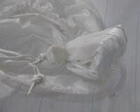 China Anti static CROHMIQ blue / white FIBC 1 Tonne Bulk Bags dissipative with no grounding for sale