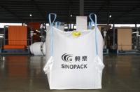 China Type D Fibc CROHMIQ blue / white for chemical powder transportation for sale